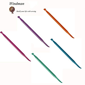 That Purple Thang Sewing Tools 5Pcs for Sewing Craft Projects Use Thread Rubber Band Tools by Windman