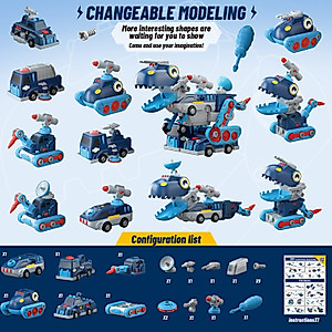 Magnetic Blocks Montessori Sensory Toys Large Magnetic Building Blocks for Kids&Toddlers STEM Building Toys, Learning & Education Toys Preschool Birthday Gifts Toys for 3 4 5 6 + Year Old Boy Girl