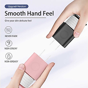 2in1 Silicone Charger Protector for IP 11 12,Cable Winder Organizer Anti-Break Storage Tool,Charger Protective Case with Soft Silicone Cable Holder-White