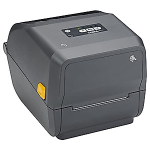 ZEBRA ZD421 300 dpi Thermal Transfer and Direct Thermal Desktop Barcode Label Printer - USB, USB Host and Bluetooth Connectivity - 4 IPS, 4.27" Max Print Width, Monochrome - JTTANDS