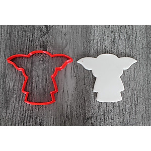 Alien Baby Outline Cookie Cutter Cute Animal Contour Cutter Fondant Dough Clay Mold (3pcs, 3.5")