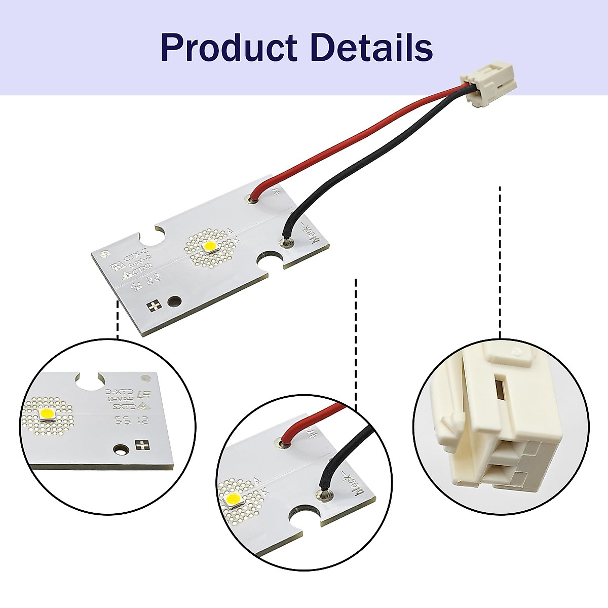 W10695459 for Whirlpool Refrigerator LED Light Board Module Replacement Fridge freezer W10843353 W11205083 W10412708 bulb Parts