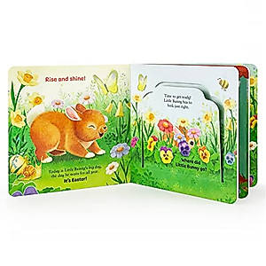 Happy Easter, Little Bunny Lift-a-Flap & Pop-Up Surprise Children's Board Book, Ages 2-6