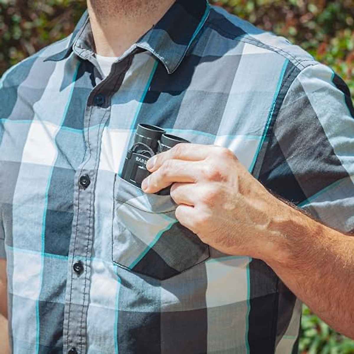 Barska Lucid View 10x25 Classic Compact Binoculars for Outdoor Travel Hunting Hiking Events