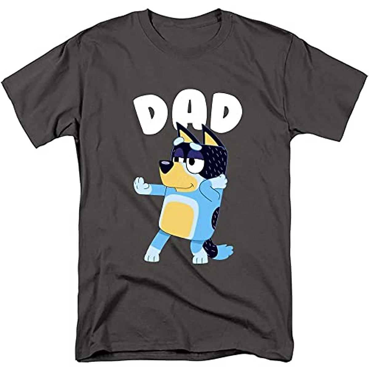 Blueys Dad Shirt, Blueys Dog Cartoon Shirt Adult Birthday, Fathers Day for Mens, Dad, Daddy, Father Husband (Design 1)