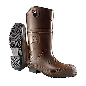 Dunlop Protective Footwear, Durapro Xcp Steel Toe, 100% Waterproof Polyblend PVC Material, Comfortable DURAPRO Energizing Insoles, Lightweight and Durable Protective Footwear, 8408600.16, Size 16 US