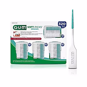 GUM - 6324A Soft-Picks Original Dental Picks, 320 Count