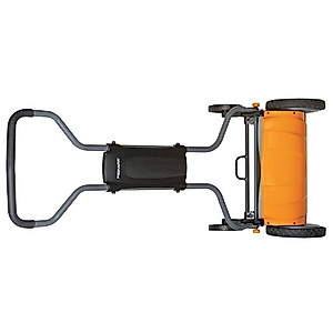 Fiskars 17 Inch Staysharp Push Reel Lawn Mower (6208), Orange