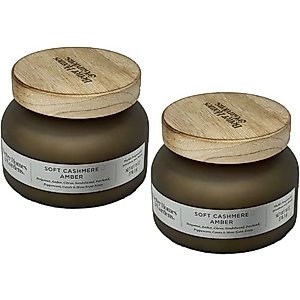 Better Homes & Gardens. 18oz Scented Candle, Soft Cashmere Amber 2-Pack, 34658