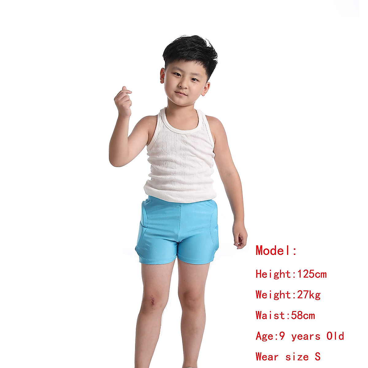 Reomoto Kids Hip Protection Pads Shorts Skiing Skating Snowboard Hip Protection Pads EVA 3D Padded Hip Bone Protection Pants for Teenagers (Blue, M)