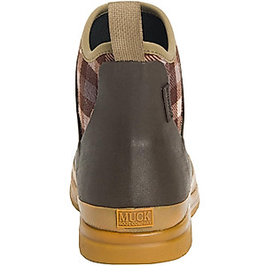 MUCK BOOT The Original COMPANY Women's Originals Ankle, Brown/Plaid/Gum, 5