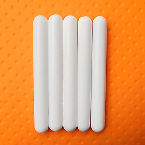 Magnetic Stirrer Stir Bars, Diameter 0.4" (10 mm), Length 3.2" (80 mm), 3 Pieces