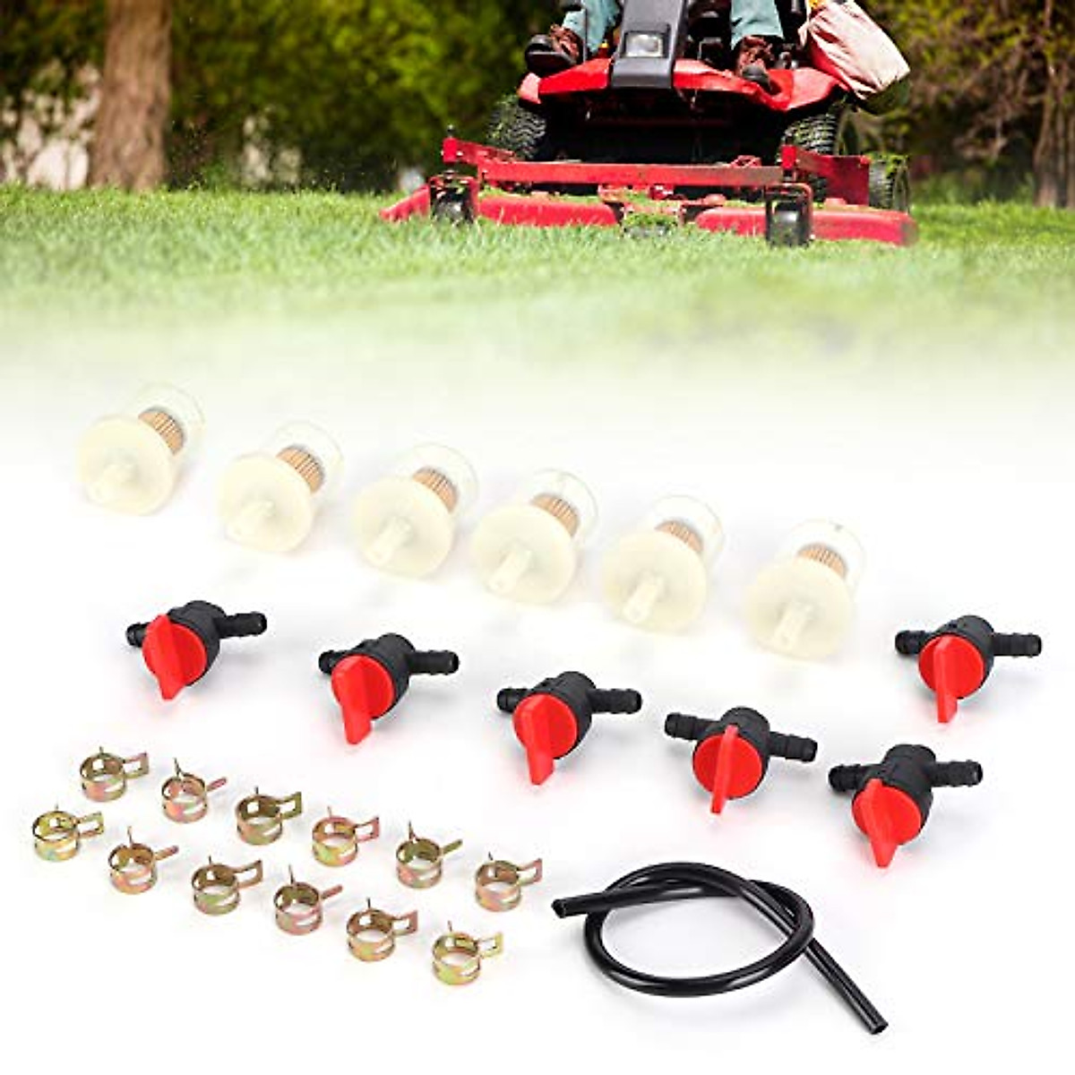 Fuel Shut Off Valve, Shut Off Valve Clamp Easy to Install High Accuracy for Home for Garden Tool