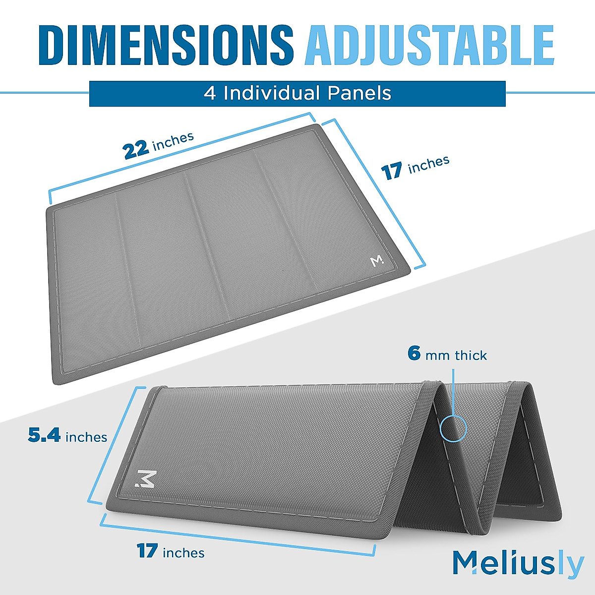 Meliusly Chair Cushion Support for Sagging Seat (17x22) Sagging Chair Support for Sagging Cushions, Seat Chair Cushion Support Board, Chair Cushion Insert Reinforcement, Under Chair Cushion Support