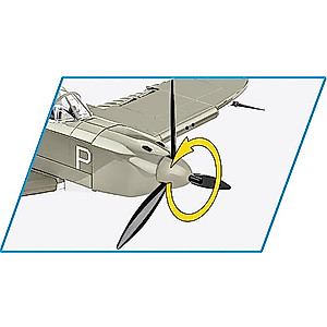 COBI Historical Collection WWII Bell® P-39D AIRACOBRA® Aircraft