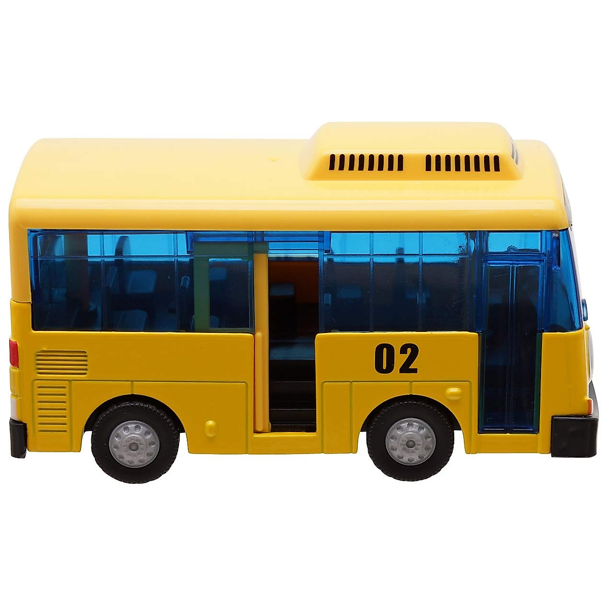 The Little Bus Tayo and freinds - Lani Metal Die Cast Bus Cars Toy Pull-Back Motor Vehicle Ride car Toys for Kids (Lani)