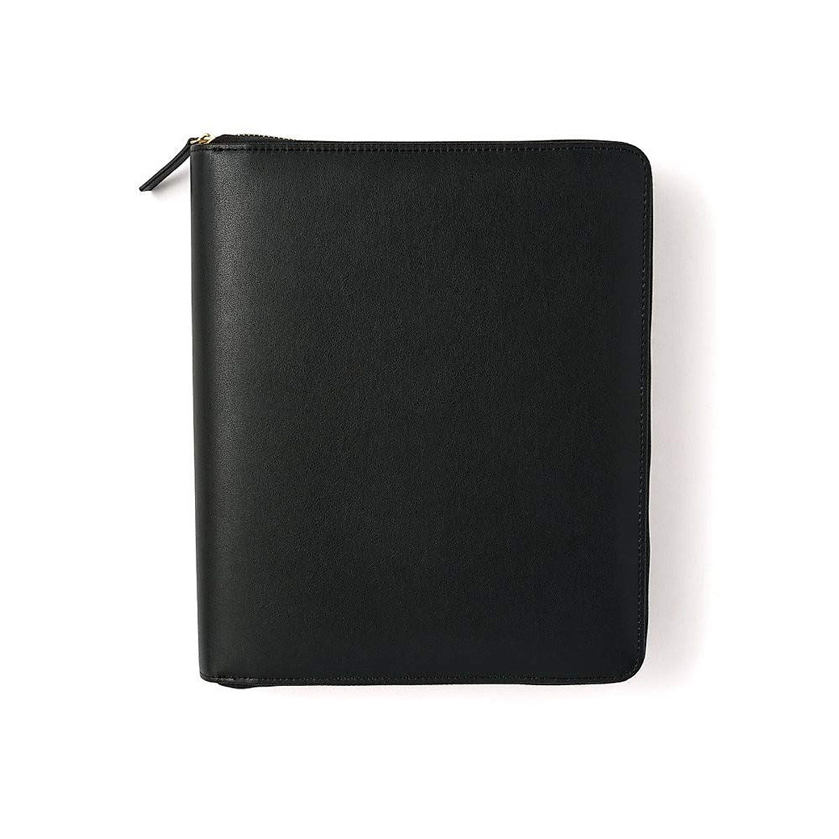 russell+hazel Soft Vegan Leather Mini Binder Black 8.5” x 10”, 55750