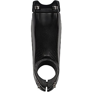 ZECHAO Mountain Bike Stem,60-120mm Full Carbon Fiber Riser Carbon Fiber Mountain Bicke Stem 17 Degrees Road Bike Stem Bike Stem (Color : Black, Size : 80mm)
