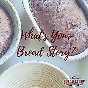 (14x6 inch) Oval Proofing Basket Set by Bread Story Oval Banneton Brotform Handmade Unbleached Natural Cane Bread Baking Kit with Cloth Liner - Course Discount Coupon