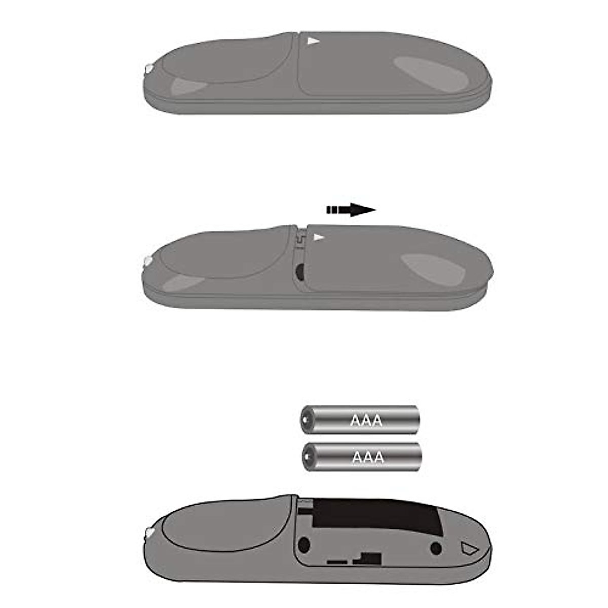 Calvas 2 in 1 RF Remote Control Replacement Part for Xbox One/Xbox One S
