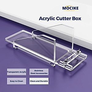 MOCIKE Premium Acrylic Soap molds Making Kit - Craft Exquisite DIY Soaps with Precision