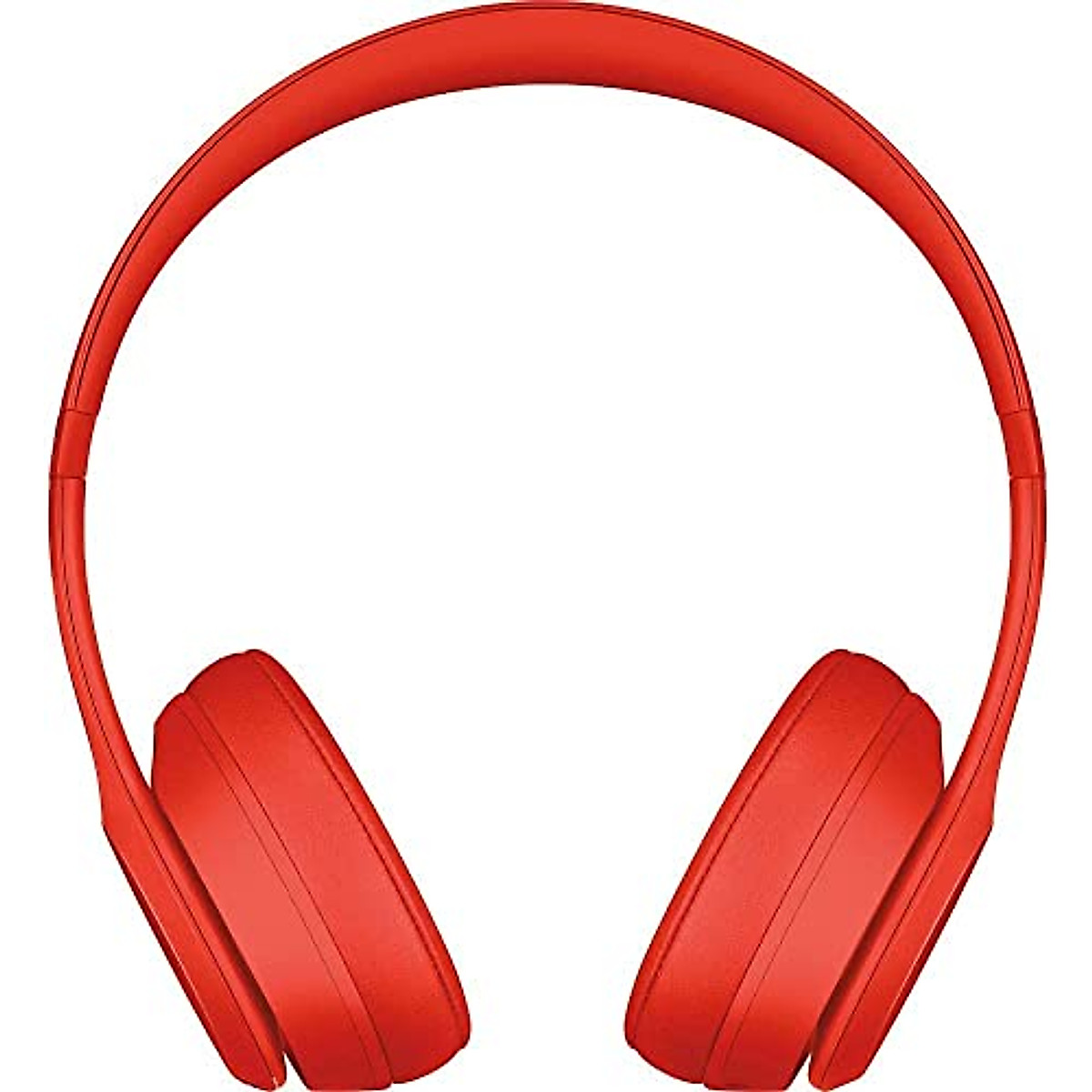 Beats Solo3 Wireless On-Ear Headphones - Citrus Red (Renewed)