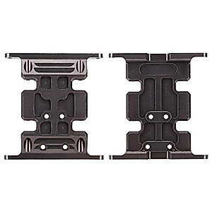 Tbest RC Gearbox Base, RC Gearbox Bottom Protection Plate Aluminum Alloy Gearbox Mounting Bases RC Part Car Model Accessory