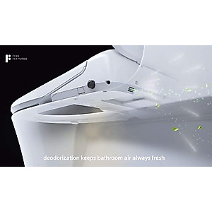 Fine Fixtures Smart Toilet Bidet Seat - Elongated.