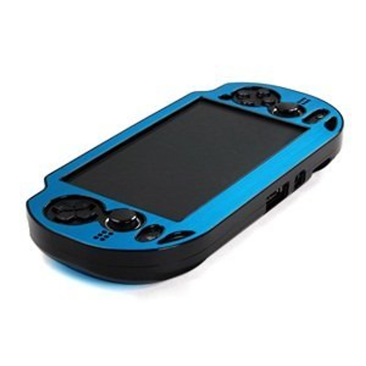 Cosmos Light Blue Protection Hard Case Cover Compatible with PlayStation PS VITA 1000, Fits for Oval Start & Select Button Only