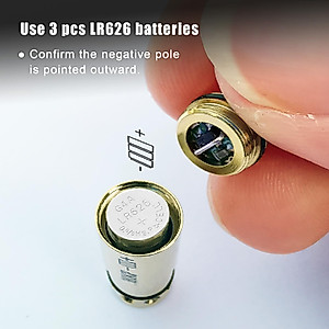 StrongTools Tactical Laser Training Cartridge 380acp Dry Fire Laser Bullet with O Ring and Spare Snap Cap