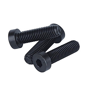 10pcs 12.9 Grade High Strength Thin Head Hexagon Socket Cap Screws Carbon Steel Socket Cap Screws Hexagon Socket Screws (Size : M5*12)