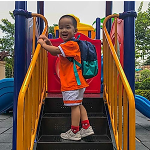 CHERUBIC Kids Toddler Little Backpack Cute Cool Dinosaur Waterpoof Scool Bookbag Backpack For Boys Girls(Green)