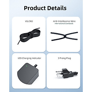 Charger Fit for Dell Latitude 3400 3500 Laptop Replacement Power Supply AC Adapter Cord