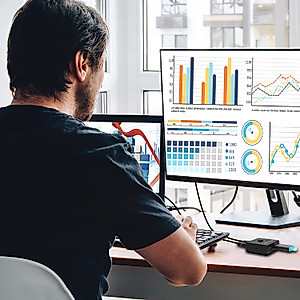 USB 3.0 Switch Selector,Dacimora 2 in 1 Out USB Switcher for 2 Computers Share 1 USB Devices Such as Printer Scanner Mouse Keyboard Card Reader,with One Button Switch and 2 Pack USB 3.0 Cable
