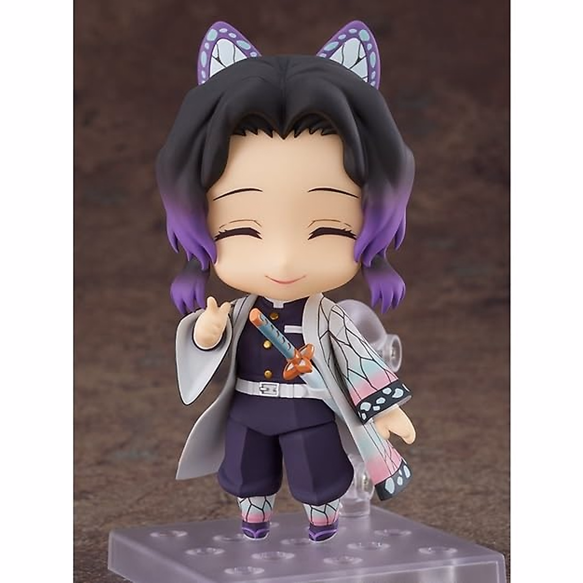 Good Smile Demon Slayer: Kimetsu no Yaiba Shinobu Kocho Nendoroid Action Figure, Multicolor