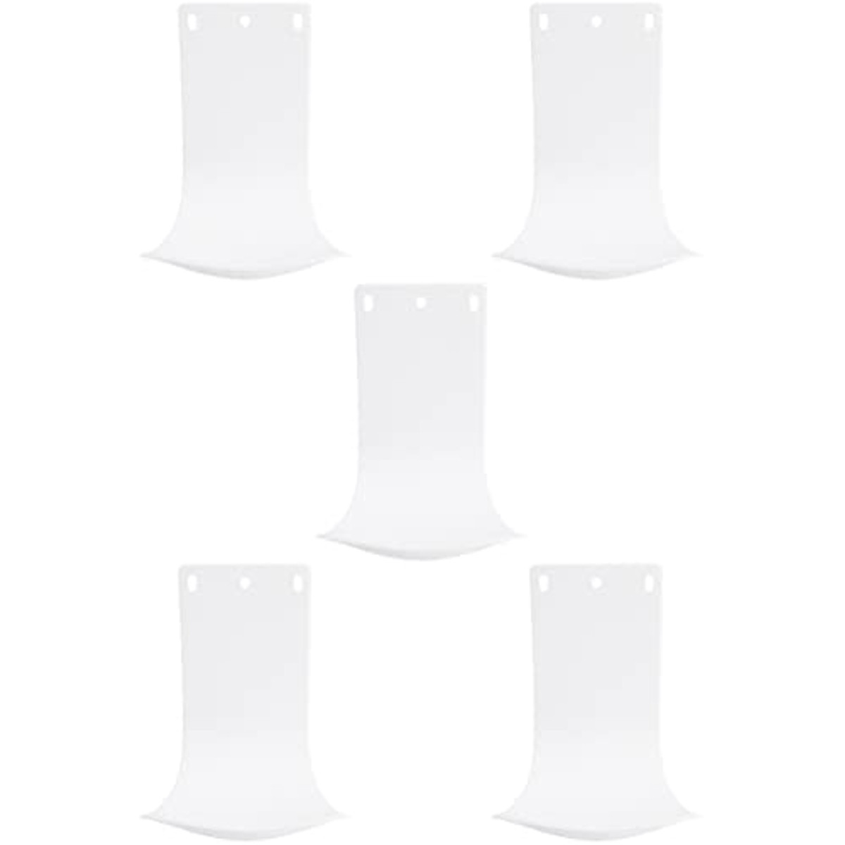 Alipis 5 pcs Plastic Water Tray Kitchen Scrubber Holder Hand Dispenser Tray bathrub Tray soap Dispenser drip Tray soap Dispenser Trays Foam Dispenser Tray Wall-Mounted White Cup Holder