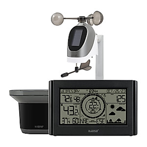 La Crosse Technology 328-96087-INT Black & White Professional Weather Station