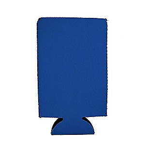 Blank Neoprene 16 oz. Can Coolies (2 Pack, Royal Blue)