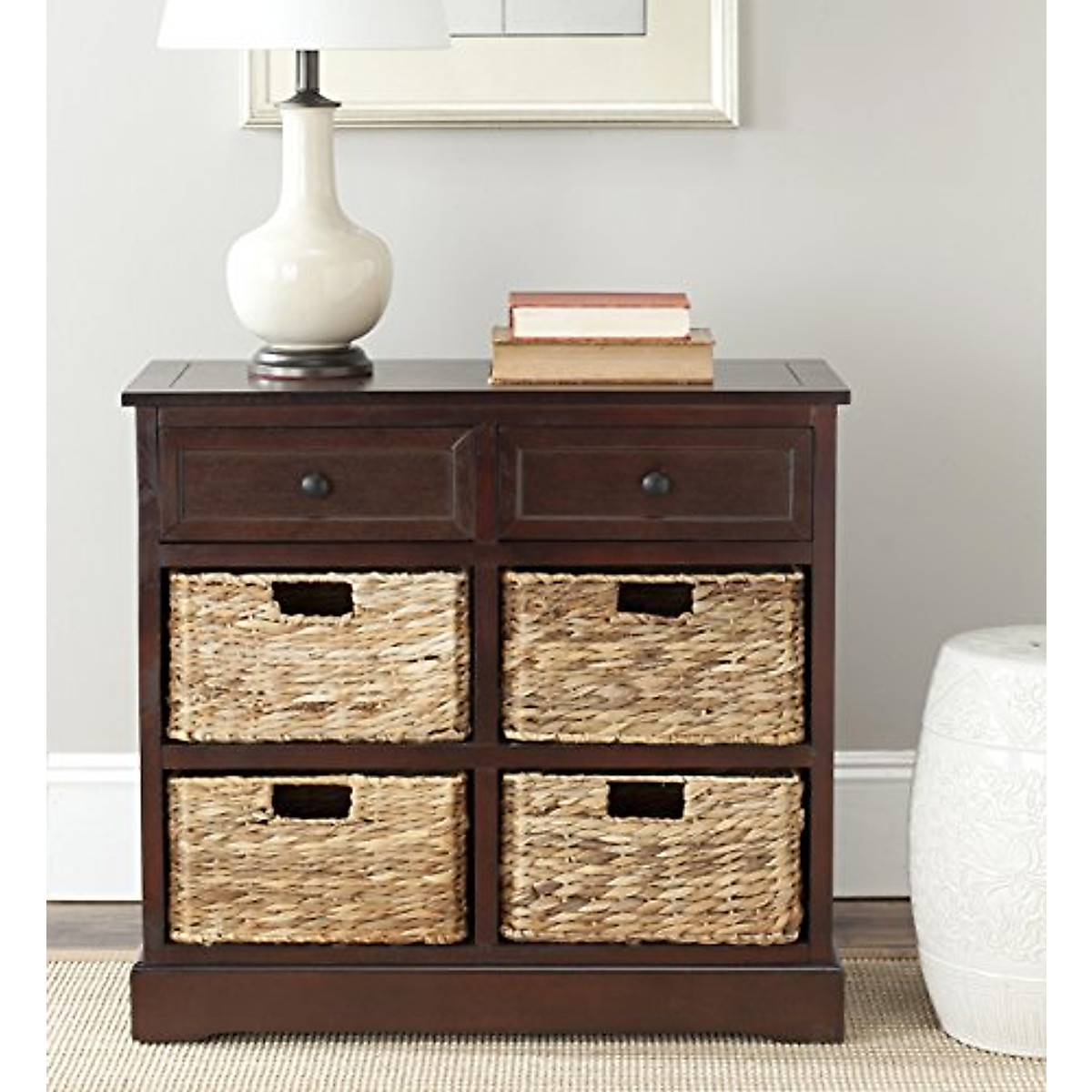 Safavieh American Homes Collection Herman Vintage Grey Storage Unit