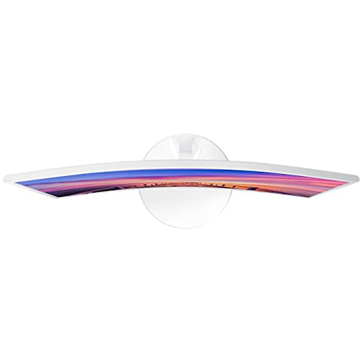 SAMSUNG 27" CF391 Curved FHD LED Monitor, White - 1800R Curvature, 1920 x 1080 Resolution, 4 ms Response Time, 16:9 Aspect Ratio, 3000:1 Static Contrast Ratio, VGA + HDMI Inputs
