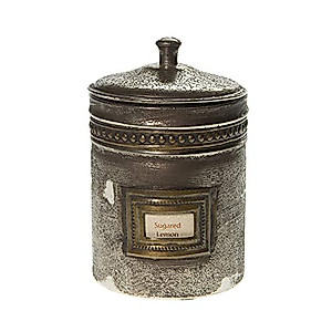 Himalayan Trading Post, Cafe Tin Sugared Lemon Candle 9oz