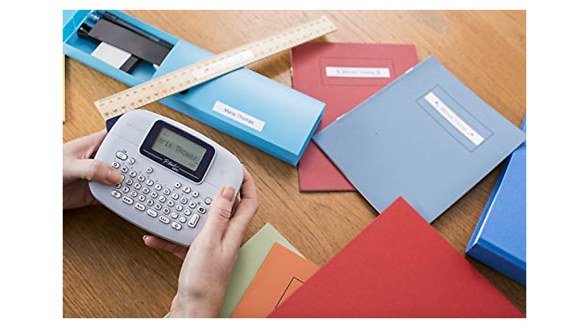 Brother PT-M95 Label Maker - Portable Handheld Printer with QWERTY Keyboard