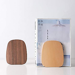 Creative Book Stand Bookshelf Desktop Wooden Bezel Office Desktop bookend Wooden Book Stand Wholesale