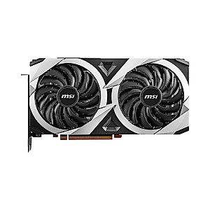 MSI Gaming Radeon RX 6700 XT 192-bit 12GB GDDR6 DP/HDMI Dual Torx 3.0 Fans FreeSync DirectX 12 VR Ready OC Graphics Card (RX 6700 XT MECH 2X 12G OC) (Renewed)