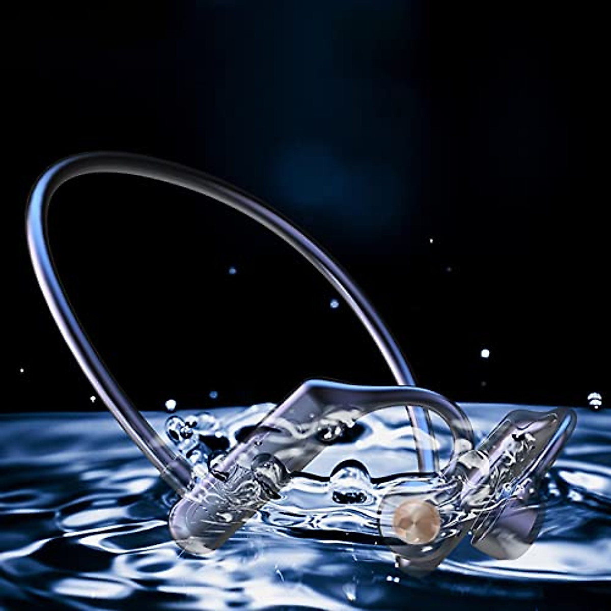 Gspmoly Wireless Bluetooth Headset Bone-Conduction Headphones Bluetooth 5.3 Wireless Earbuds Sport, Fashion Wireless Earphones Earbuds Headset for Workouts & Running