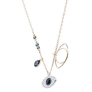 Swarovski Duo Evil Eye Pendant Blue Mixed Plating 5172560