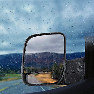 ECCPP Driver Side Mirrors, Left Rear View Mirrors fit 2003-2013 For Ford E-150 E-250 2004-2013 For Ford E-350 E-450 Super Duty E-450 Power Heated Manual Folding