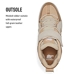 Sorel Women's Out 'N About Sport Wedge Boot - Nova Sand, Canoe - Size 10