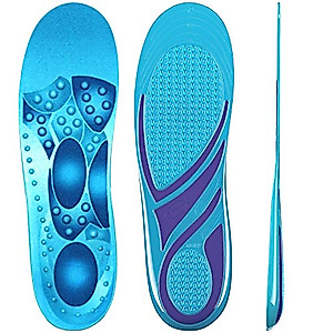 Dr. Scholl's Stimulating Step Insoles with Massaging Gel Plus Stimulating Nodes, Unisex 1 Pair