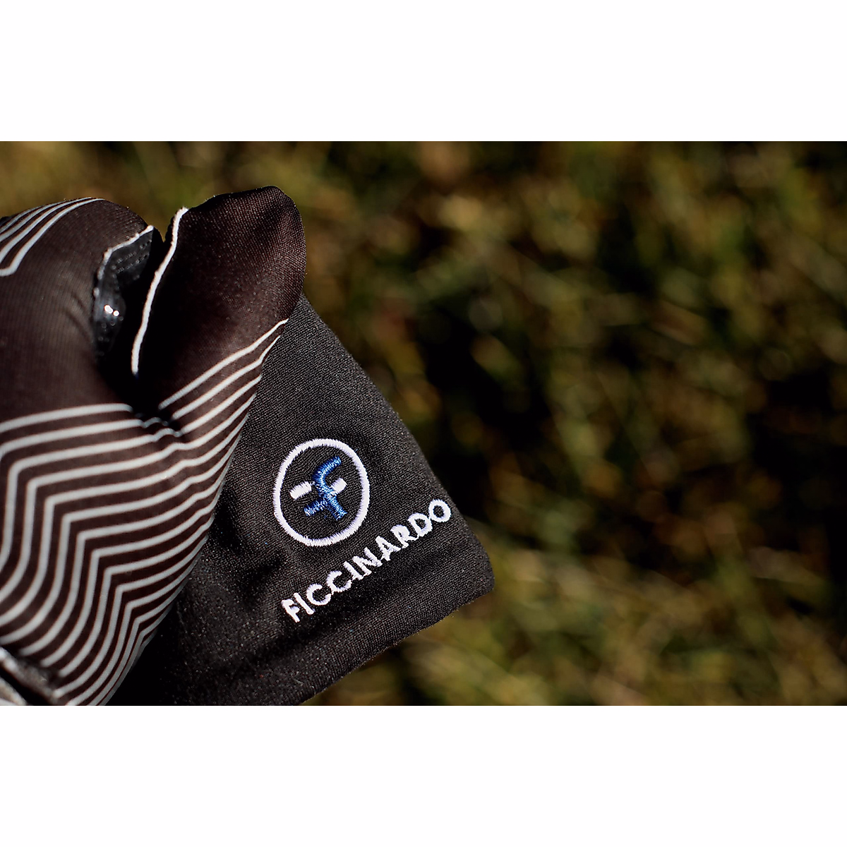 Ficcinardo Heavy Duty Sports Sweatband for Men and Women - Super Absorbent - 4 Layer Headband for Heavy Sweaters - No Drip - Hyper Wicking Technology - Black - One Size Fits Most